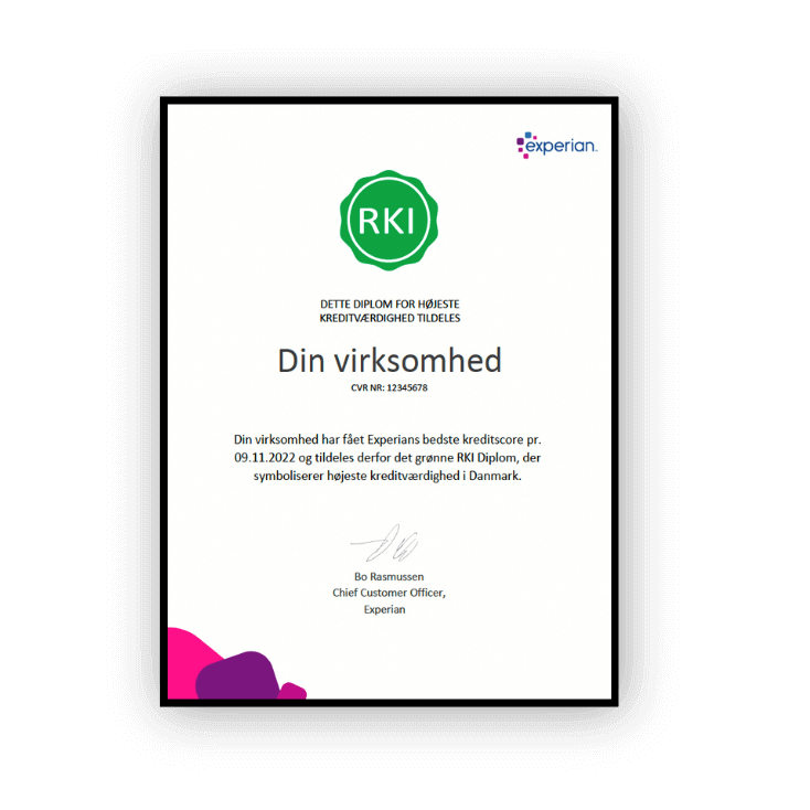 RKI Rating | Vis din flotte kreditrating | Experian